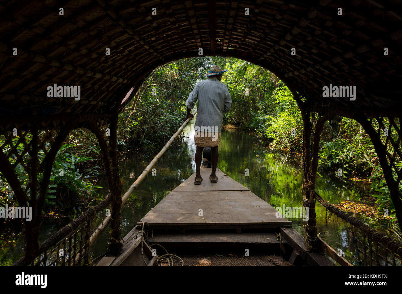 The Kerala Backwater Stock Photo - Alamy
