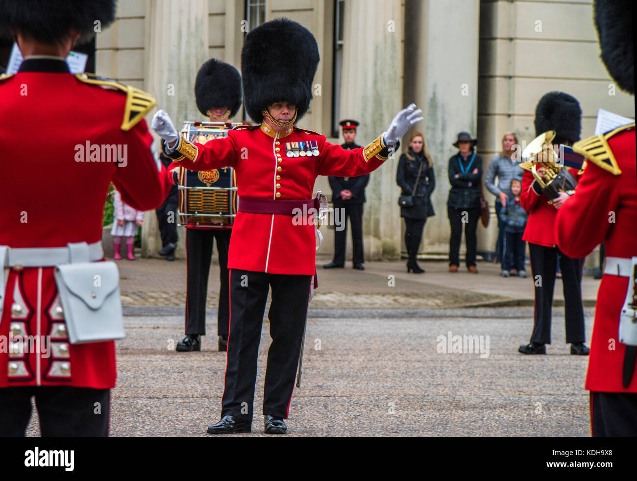 Changing of guards ceremony in the center of London Stock Photo - Alamy