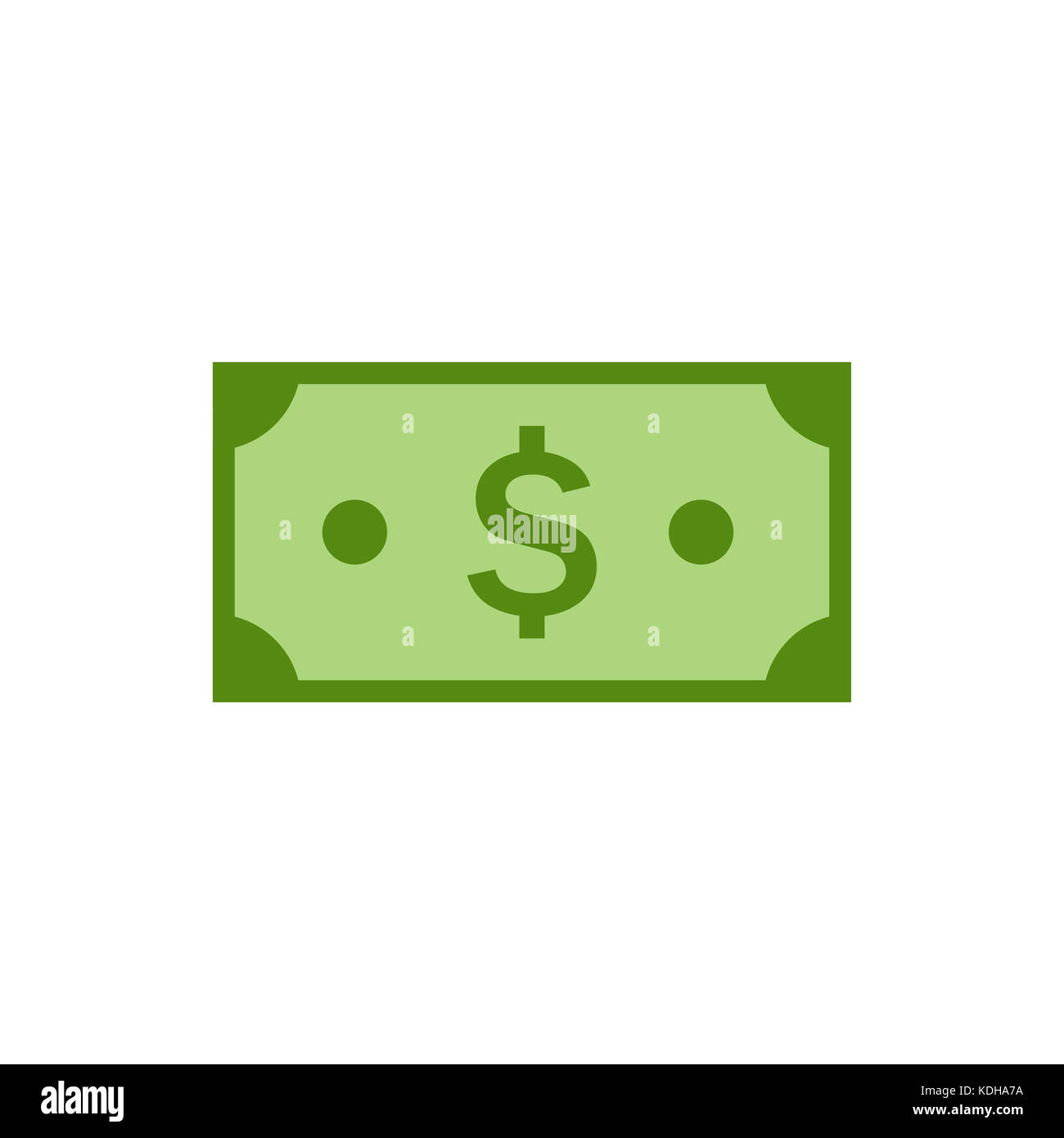 Dollar Money Simple Graphic Illustration Stock Photo - Alamy