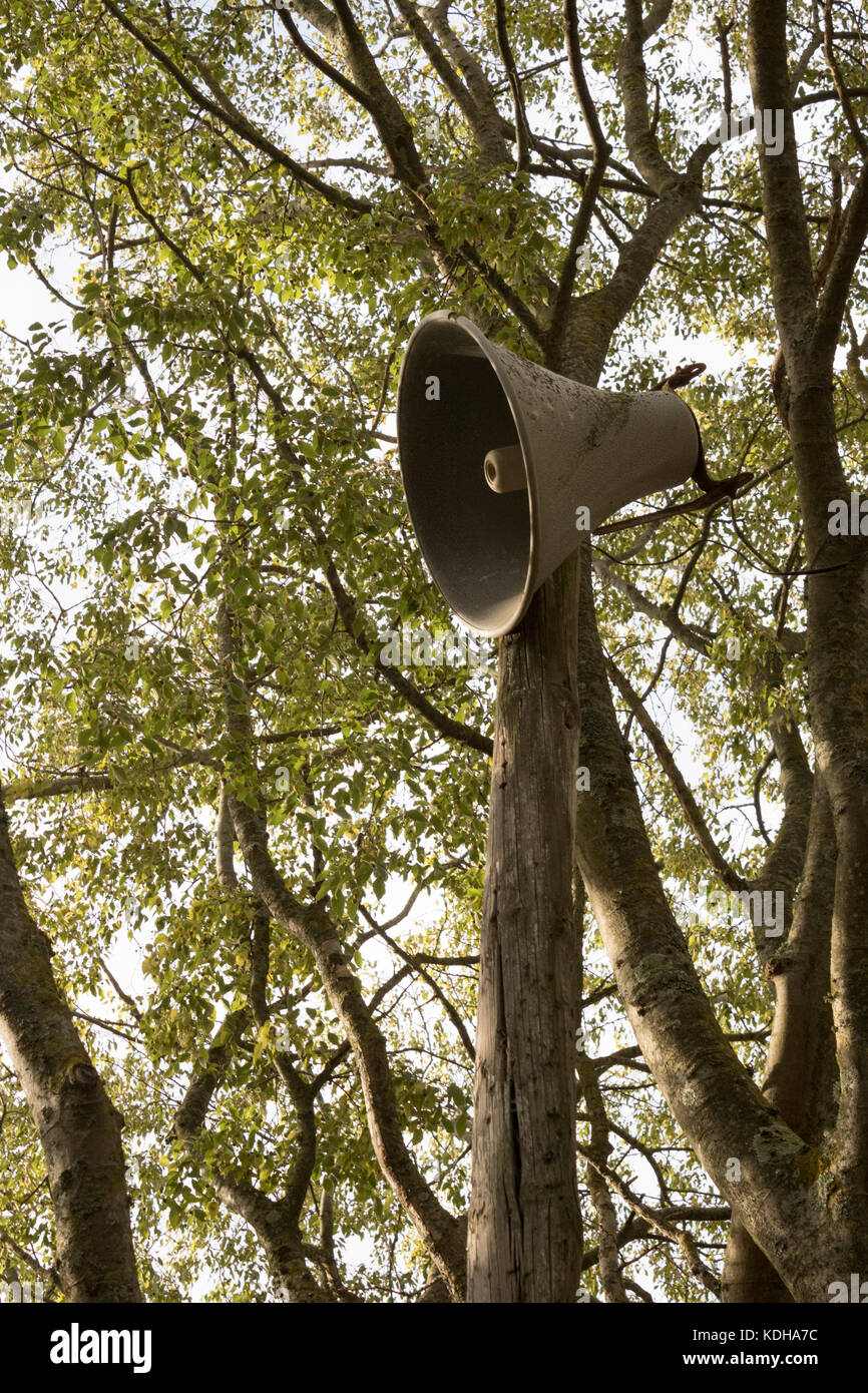 Loud hailer hi-res stock photography and images - Alamy
