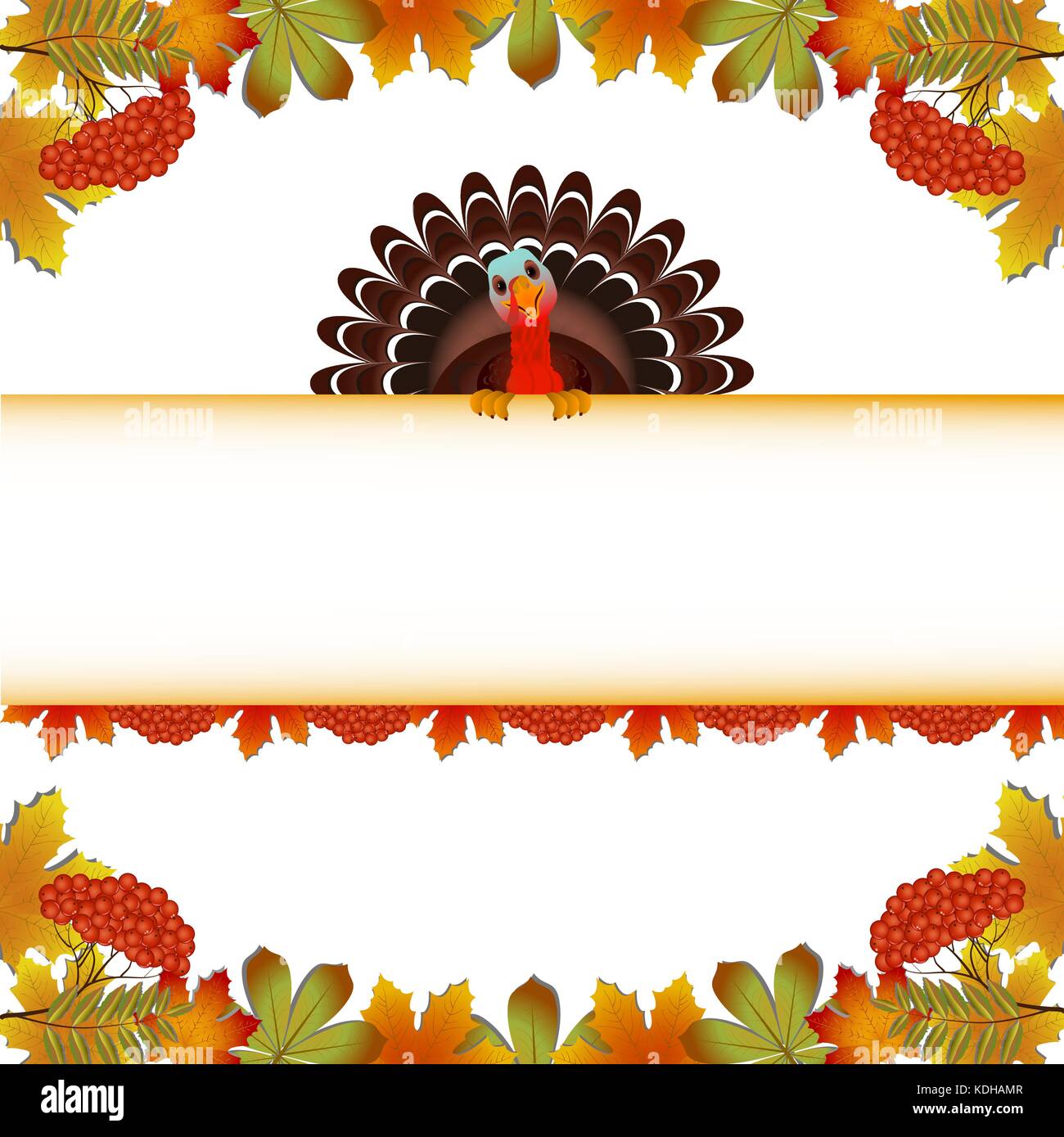Turkey bird for Happy Thanksgiving celebration Stock Vector Image & Art ...
