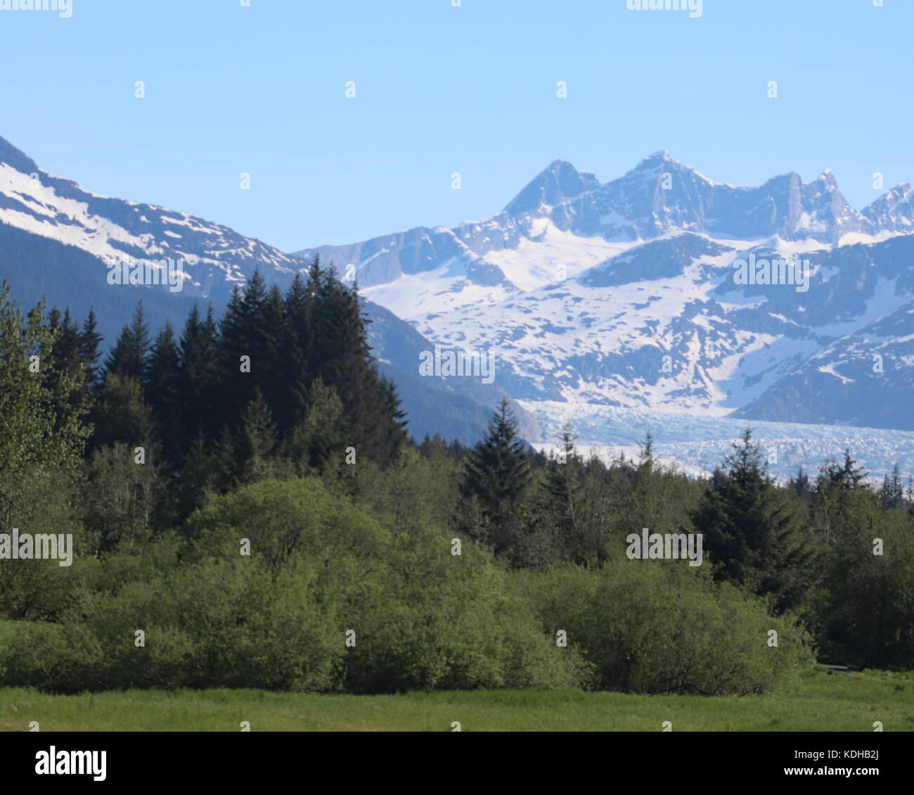 Mendenhall Glacier Recreational Area surrounds the Mendenhall glacier ...