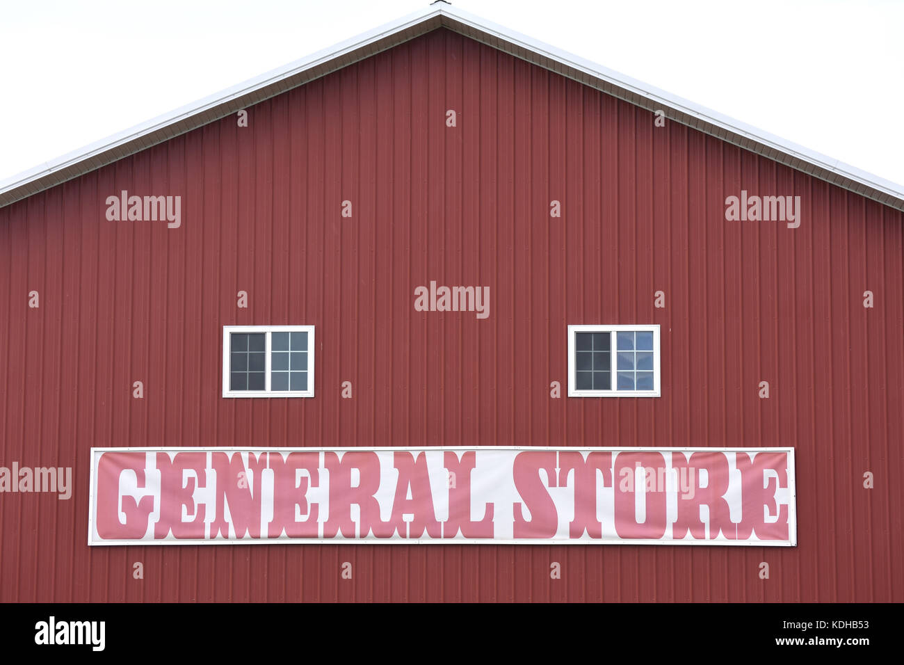 General Store exterior - Iowa, United States Stock Photo - Alamy
