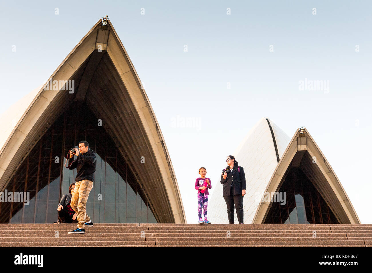 Sydney opera house steps hi-res stock photography and images - Alamy