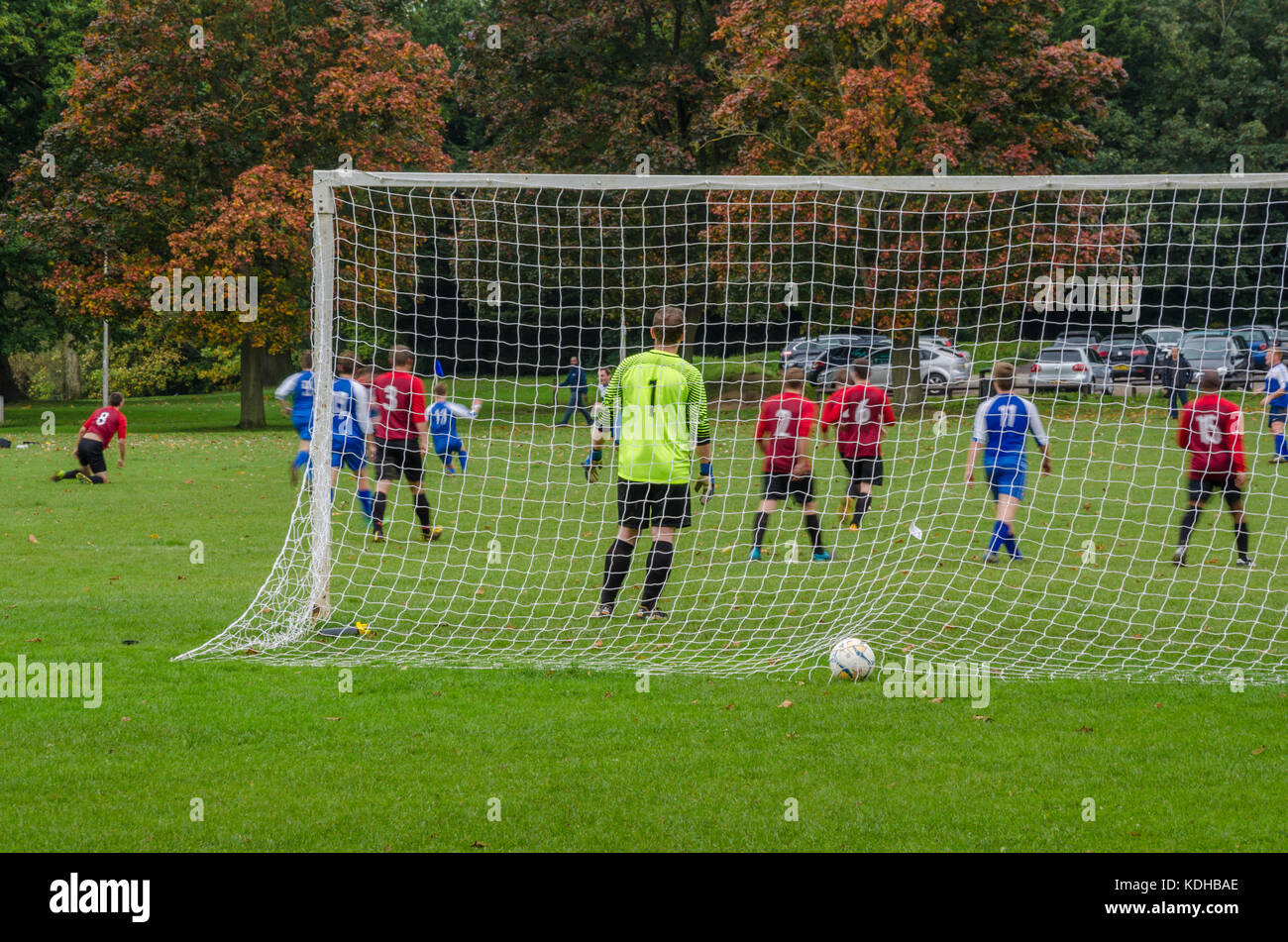 Football park hi-res stock photography and images - Alamy