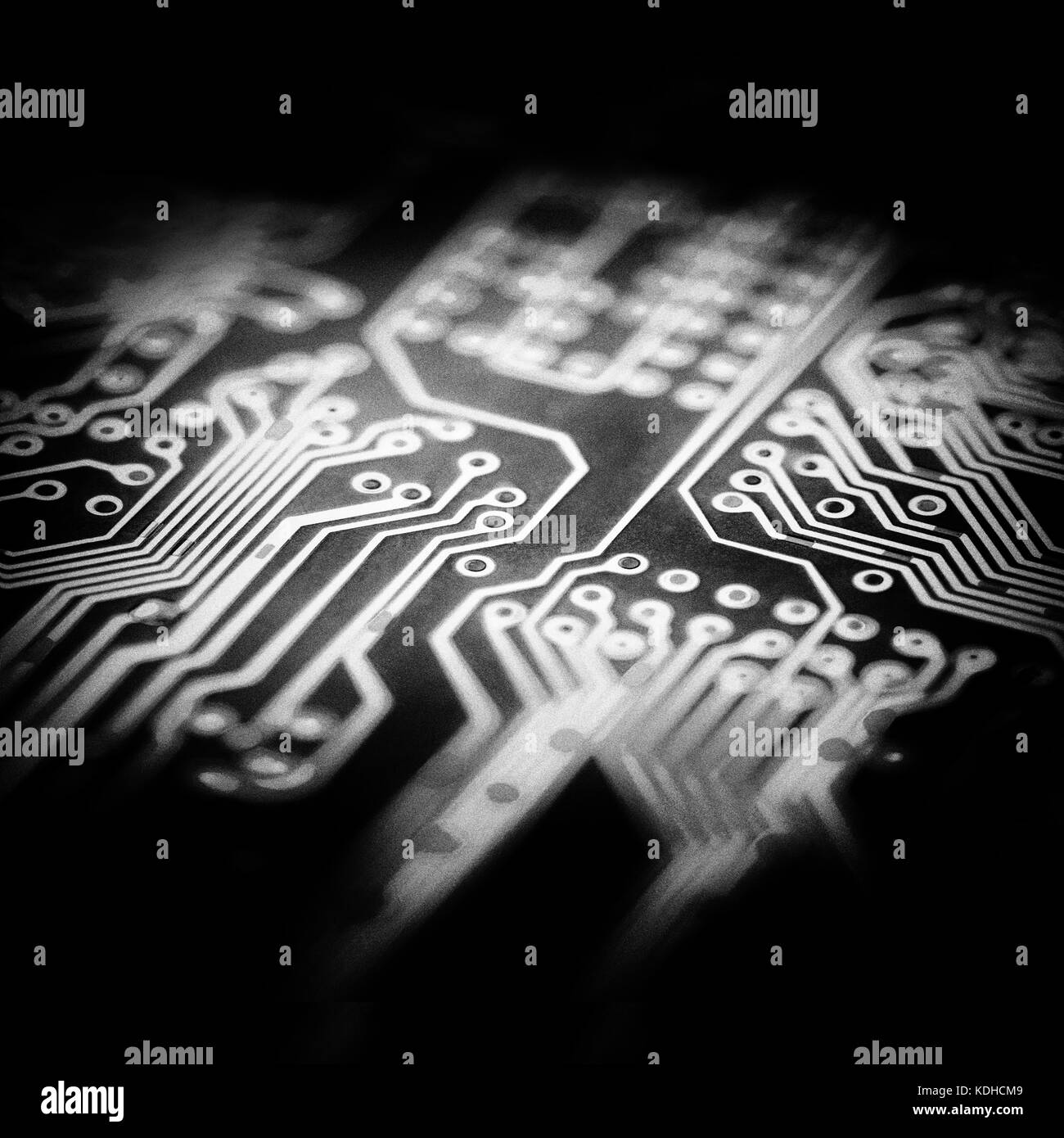 Computer circuit board close up Stock Photo - Alamy