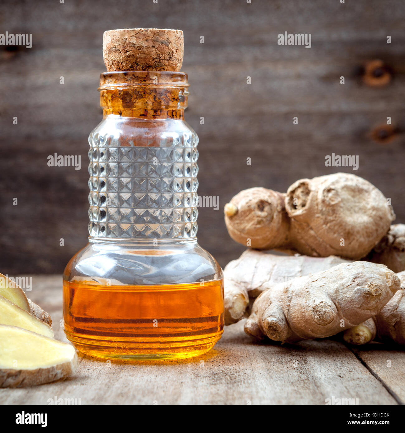 Alternative medicine and nature spas ingredients . Ginger root and ...