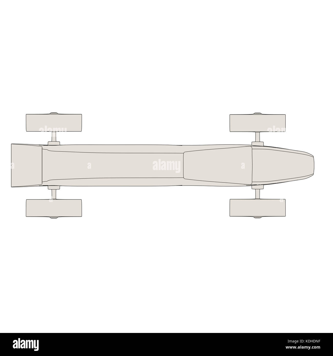 fast toy racing car with black outlines Stock Photo - Alamy