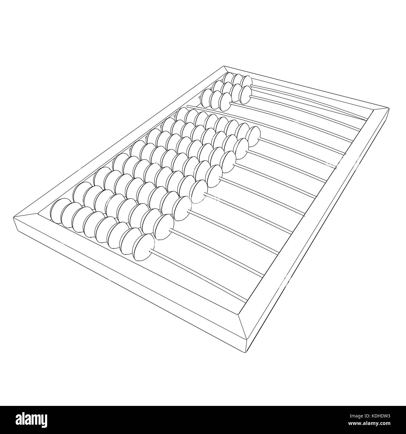 Sketch abacus hi-res stock photography and images - Alamy