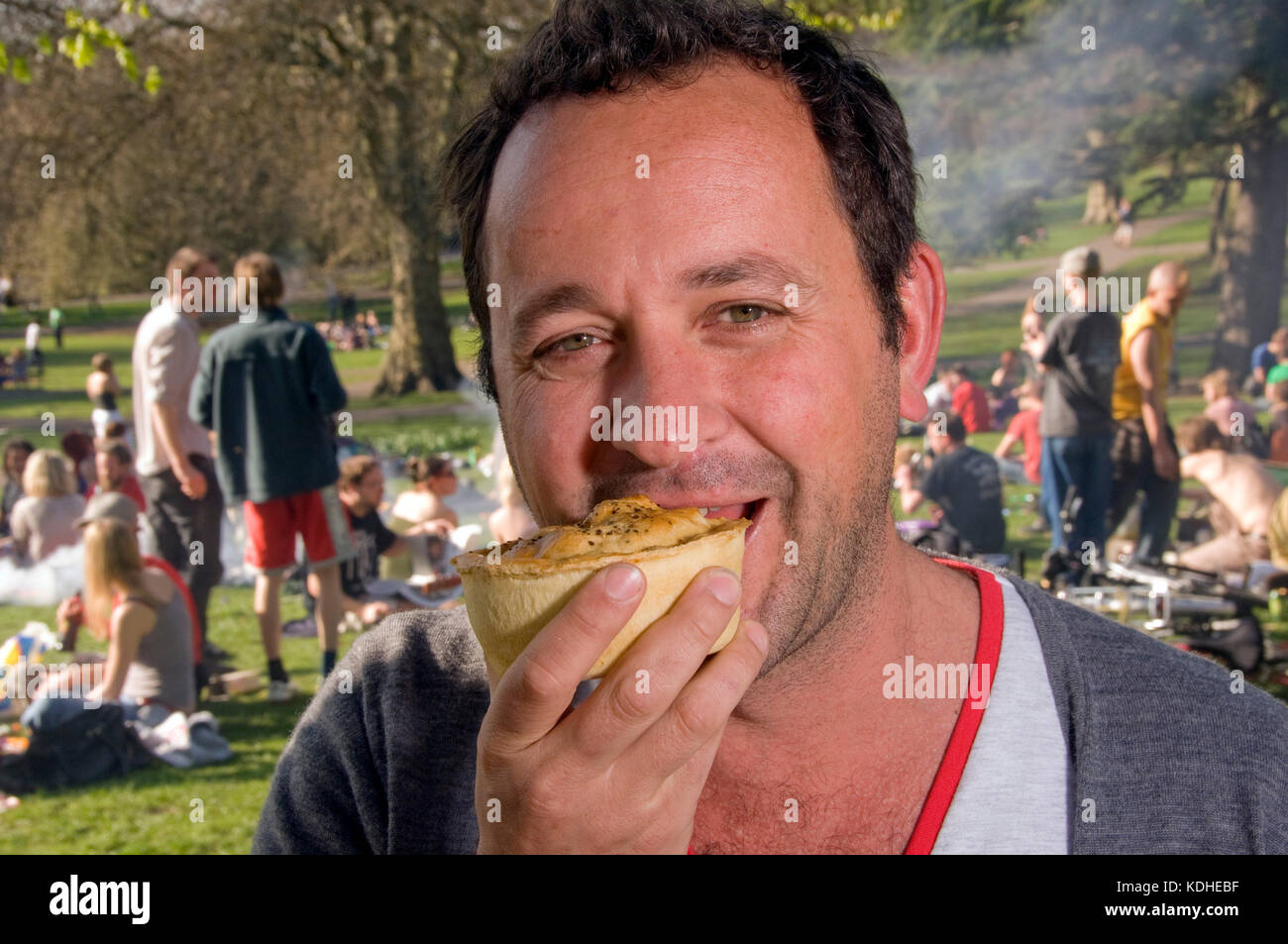Jonathan Simon, co-founder of Pieminster in Bristol Stock Photo - Alamy