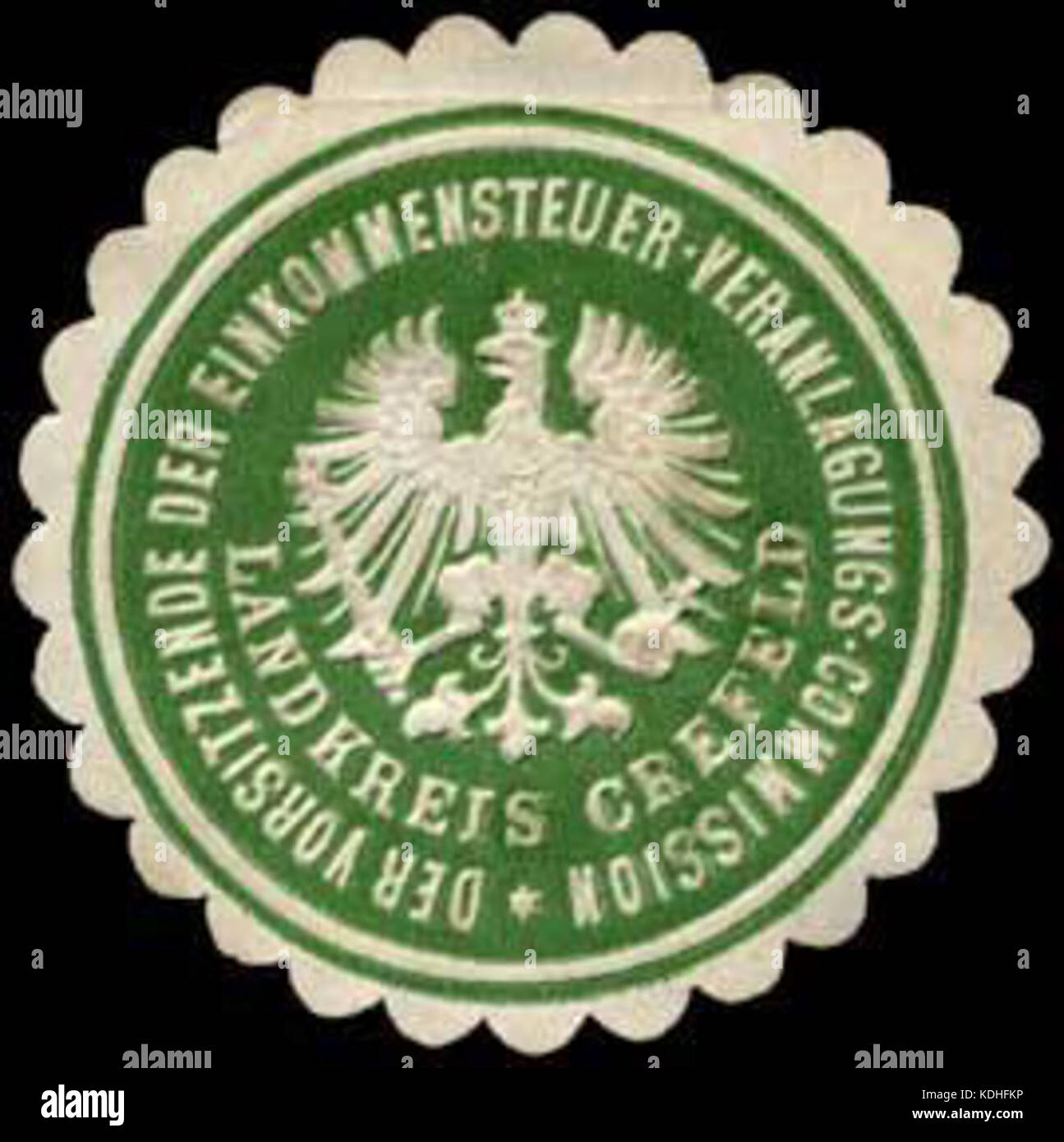 This image represents the seal of the Chairman of the Income Tax ...