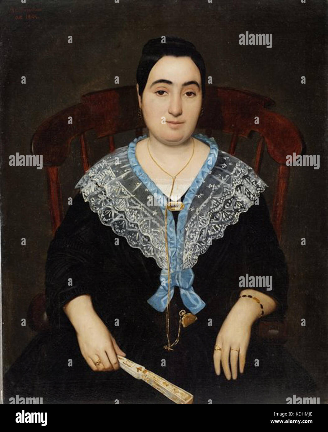 Portrait of Gracieuse Molliere Atkinson by Alfred Boisseau Stock Photo ...