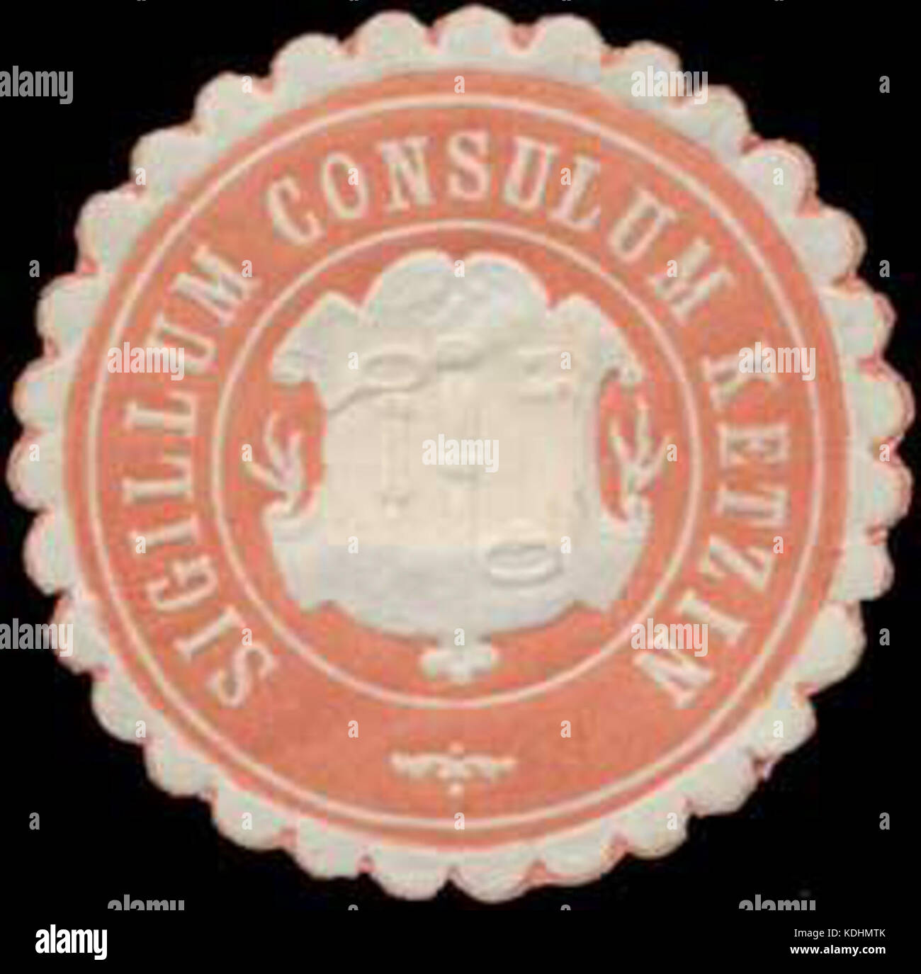 The Siegelmarke Sigillum Consulum Ketzin is a historical municipal seal ...