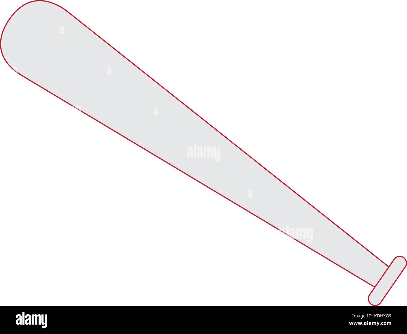 Isolated baseball bat Stock Vector Image & Art - Alamy