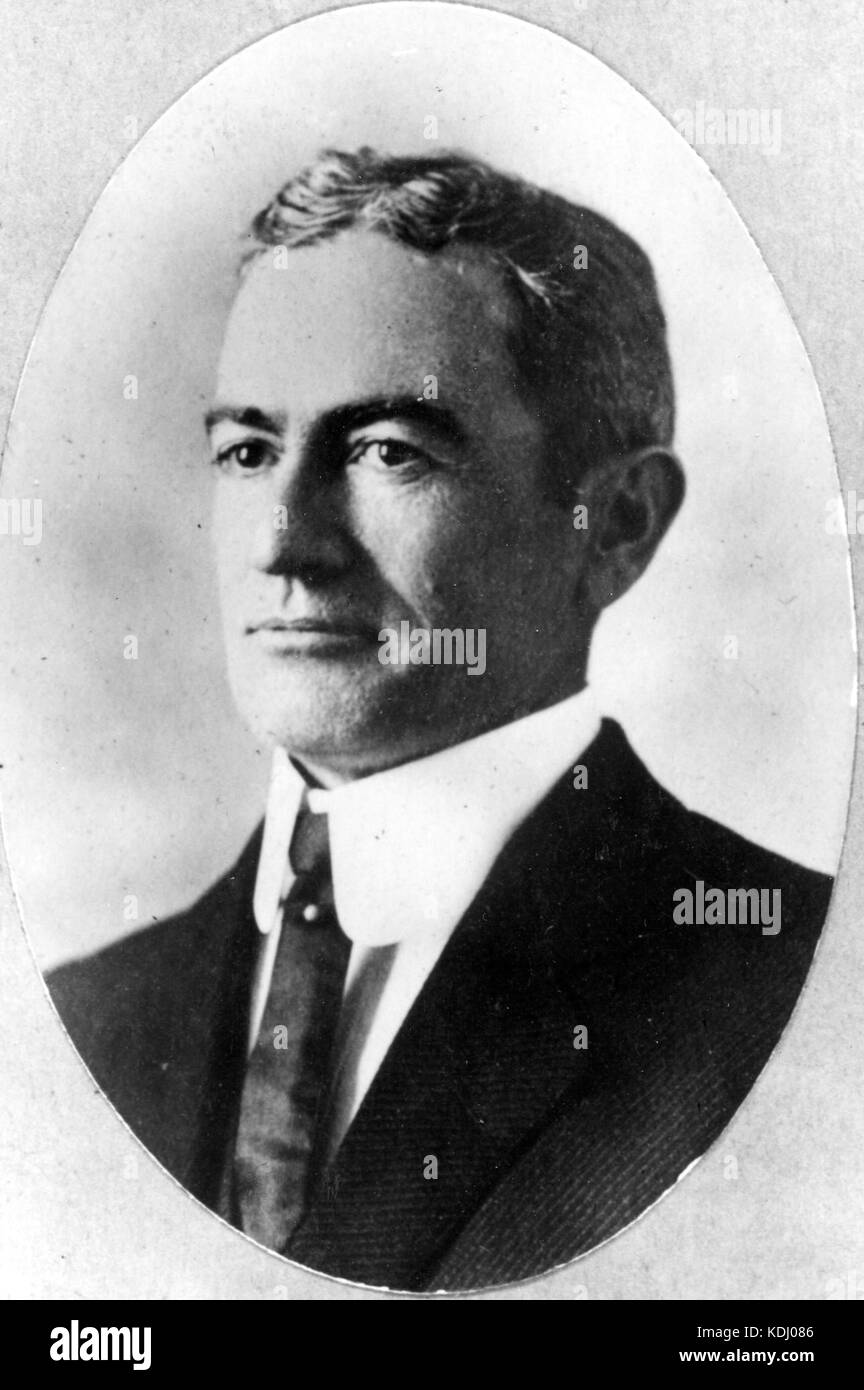 Joseph Pardee 1909 portrait Stock Photo - Alamy