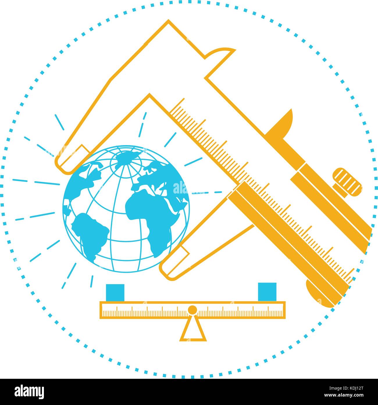 Vernier caliper vector vectors hi-res stock photography and images - Alamy