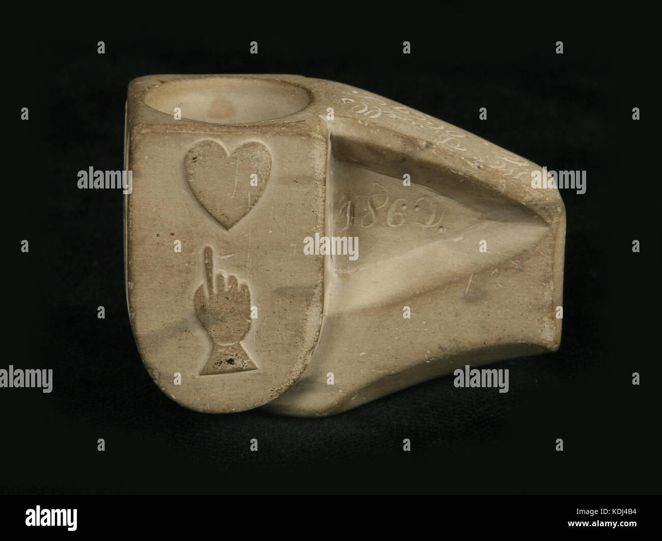 Pipe of David C. Balentine, Confederate Prisoner of War Stock Photo - Alamy