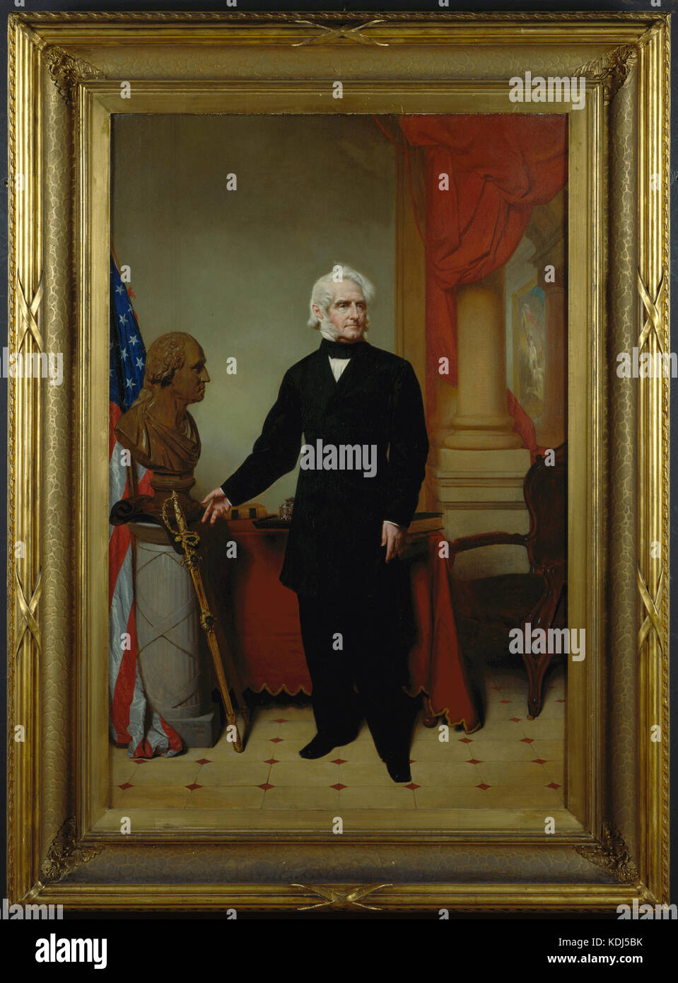 Portrait of Governor Hamilton Rowan Gamble by Ferdinand T.L. Boyle ...
