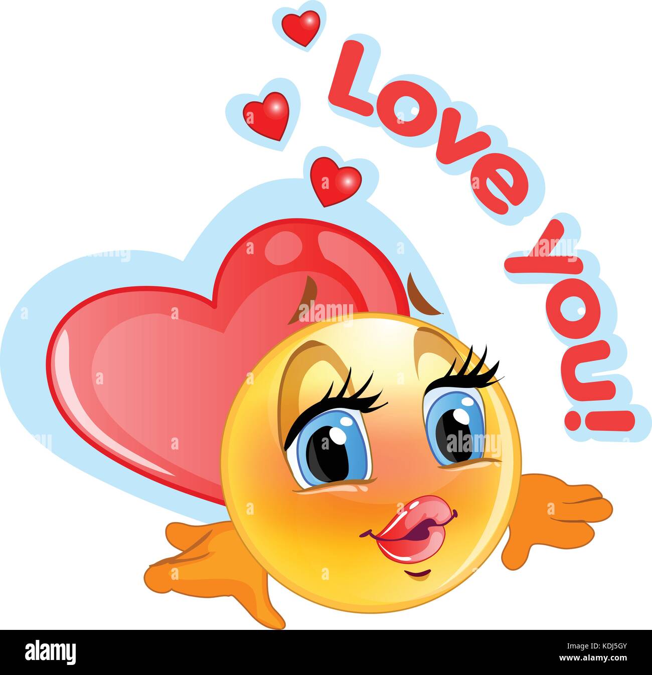 I Love You Smiley Faces