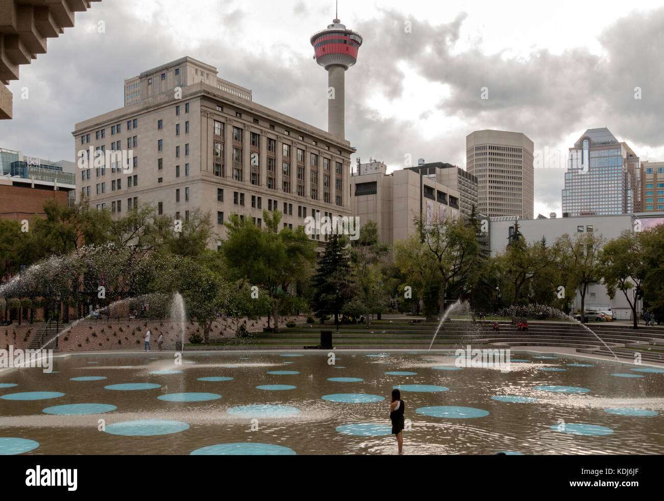Calgary olympic plaza hi-res stock photography and images - Alamy