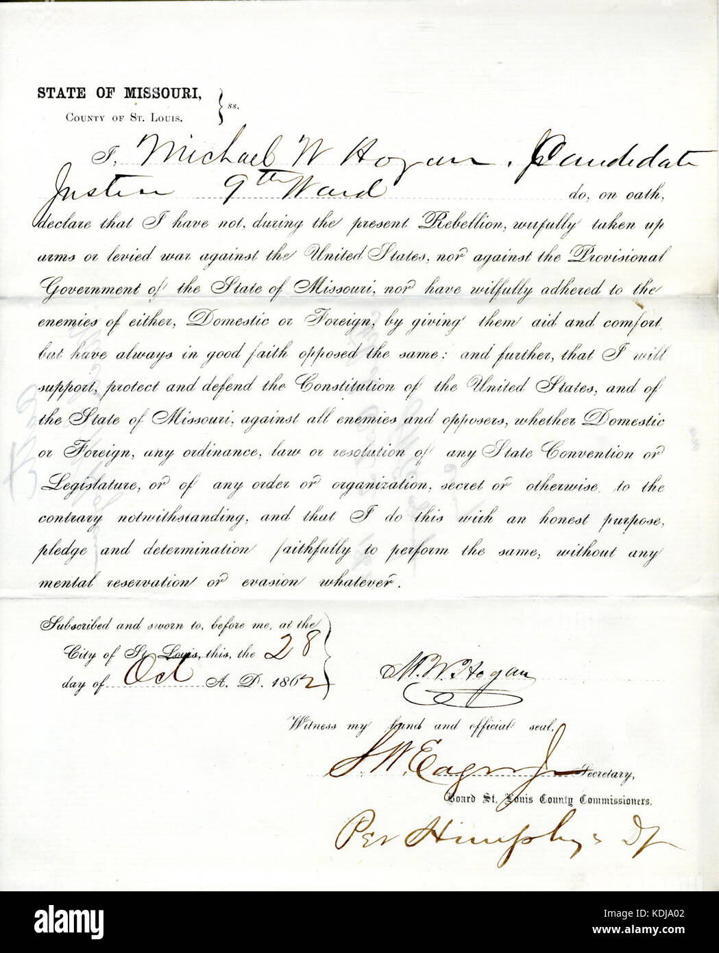 Missouri legal documents hi-res stock photography and images - Alamy