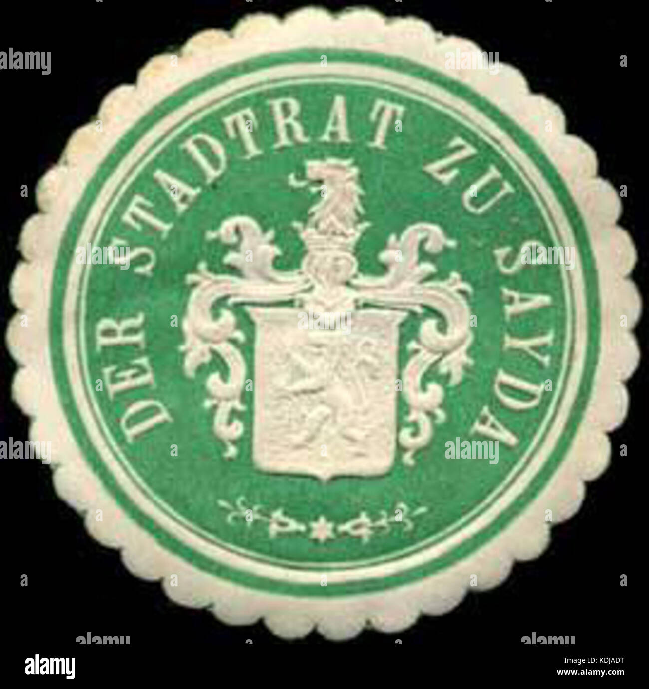 This term refers to the seal mark of the Stadtrat (city council) of ...