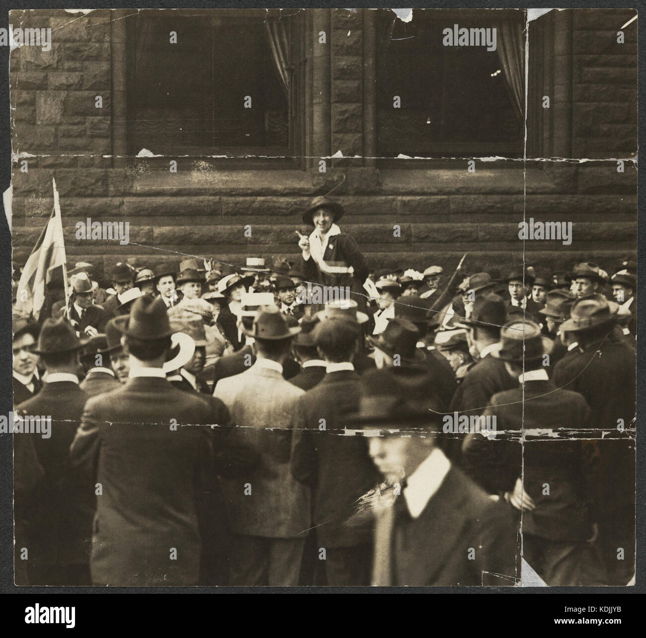 Mabel Vernon Speaking 276014v Stock Photo - Alamy