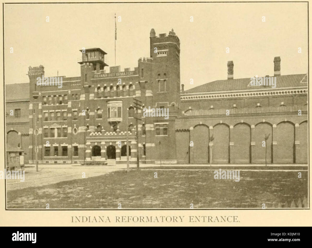 Indiana Reformatory 1909 Stock Photo - Alamy