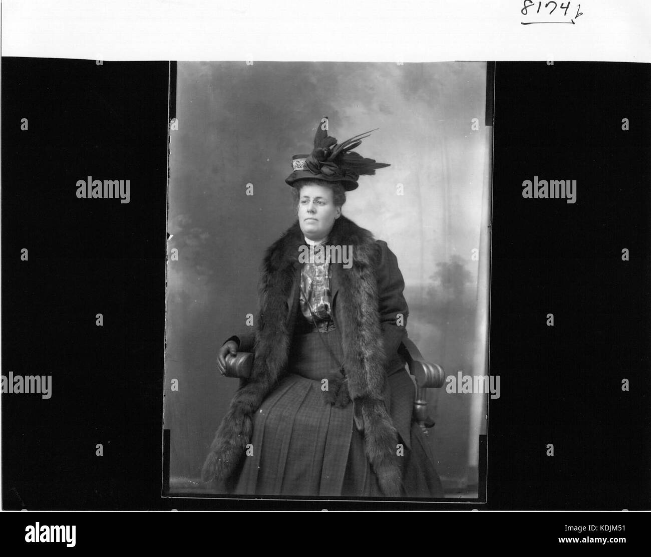 Portrait photograph of Alice Tucker 1907 (3192754336 Stock Photo - Alamy