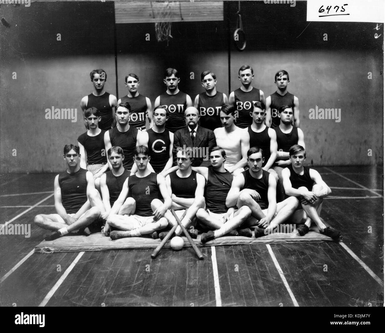 Miami University (indoor) baseball team 1905 (3191794425 Stock Photo ...