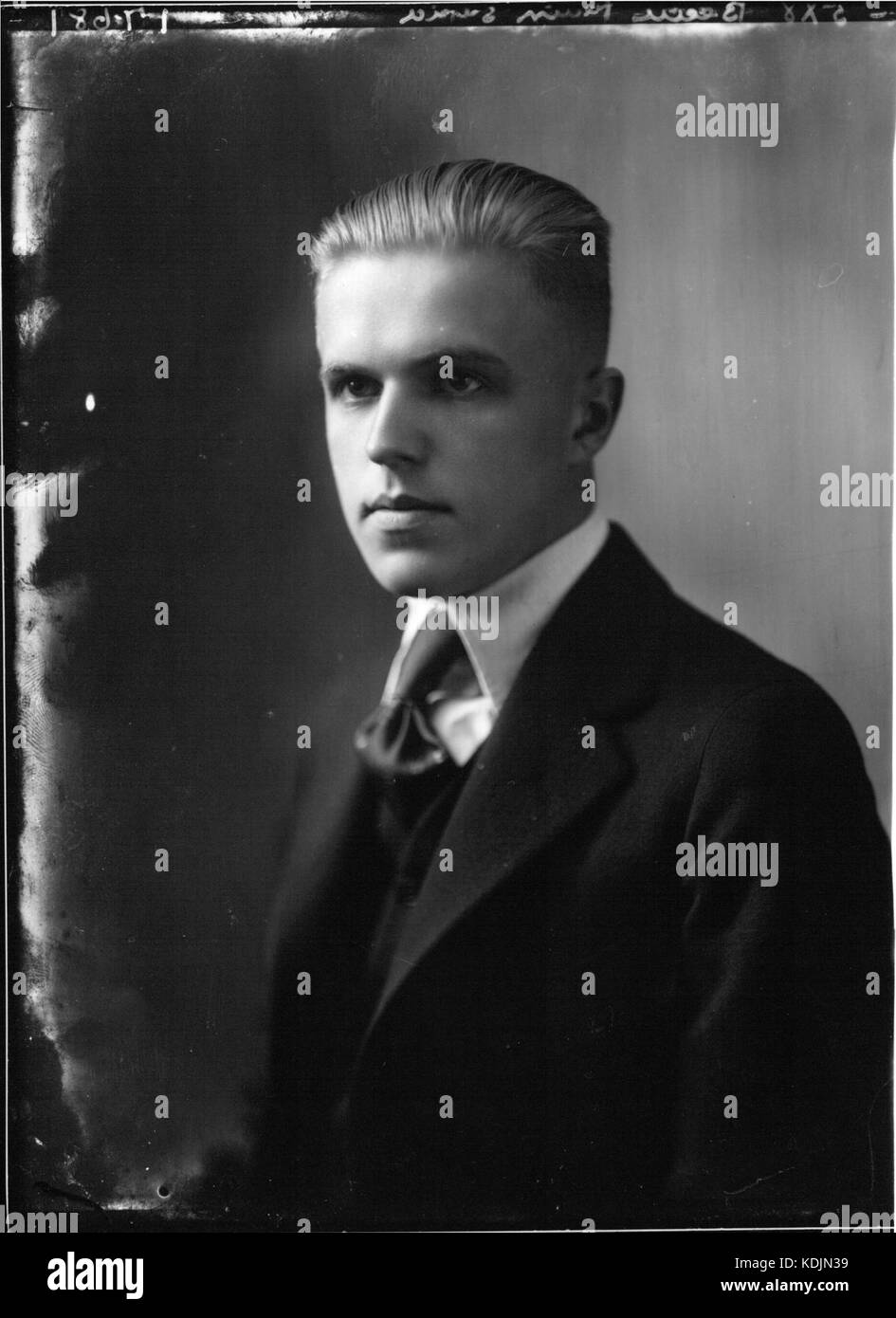 Portrait photograph of Edward Gregory 1918 (3191558670 Stock Photo - Alamy
