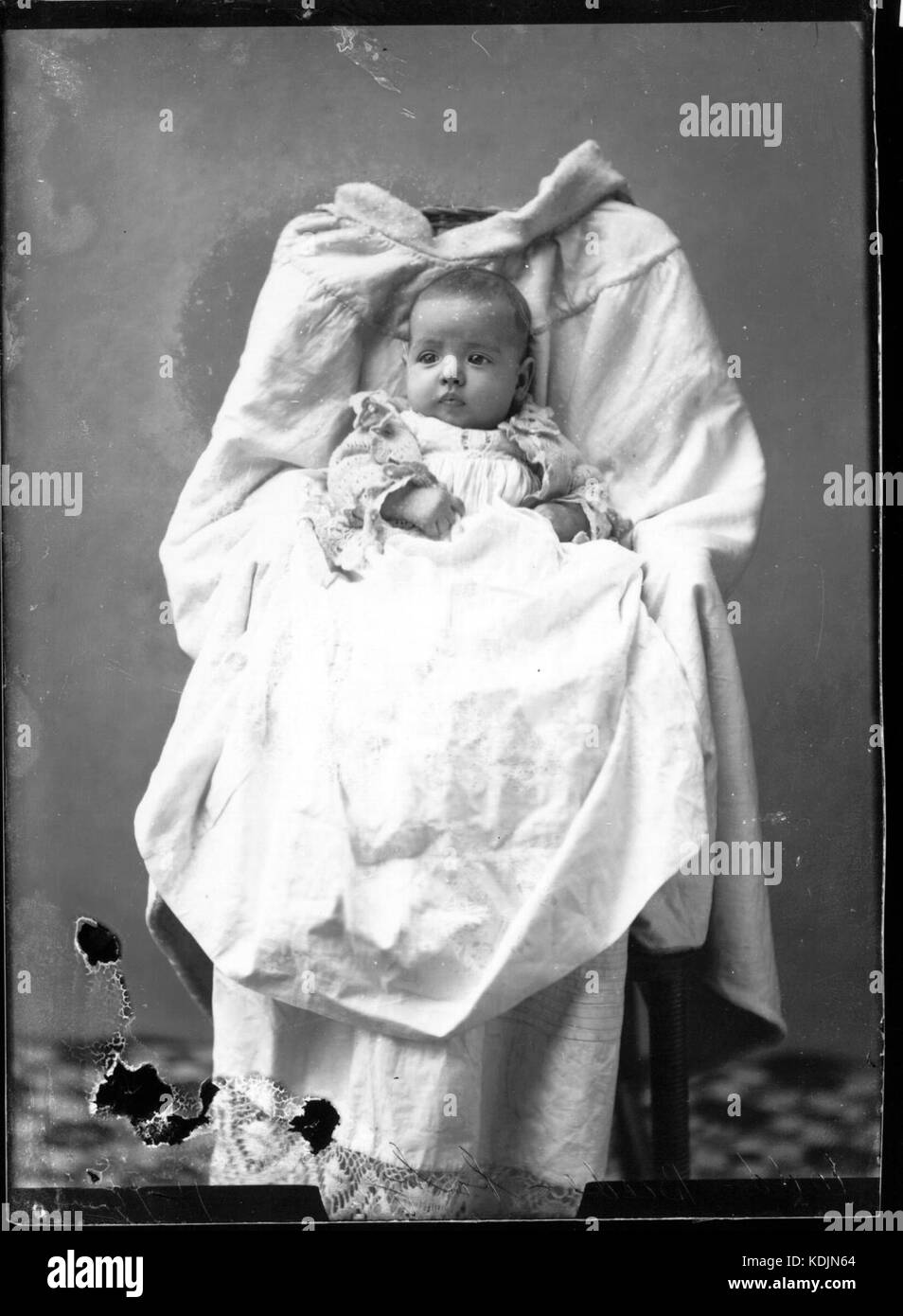 Portrait photograph of infant 1897 (3191511646 Stock Photo - Alamy
