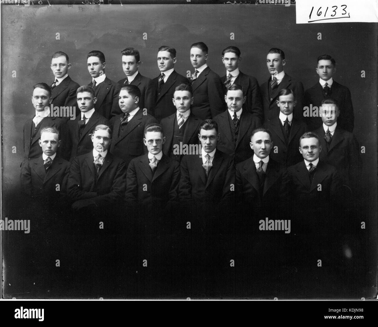 Phi Kappa Tau group portrait 1917 (3190625615 Stock Photo - Alamy