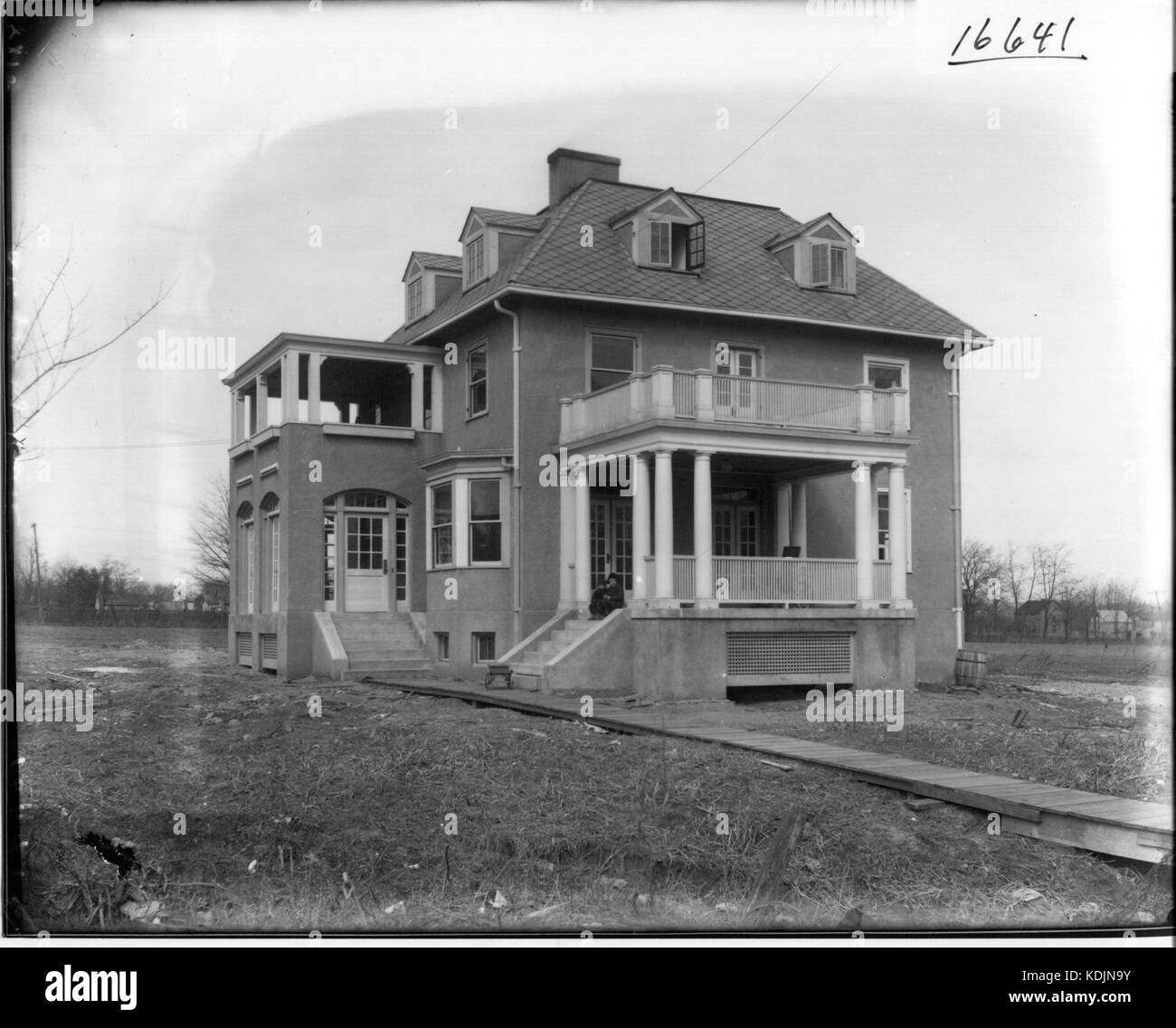 Residence of A. C. Young 1917 (3190618843 Stock Photo - Alamy
