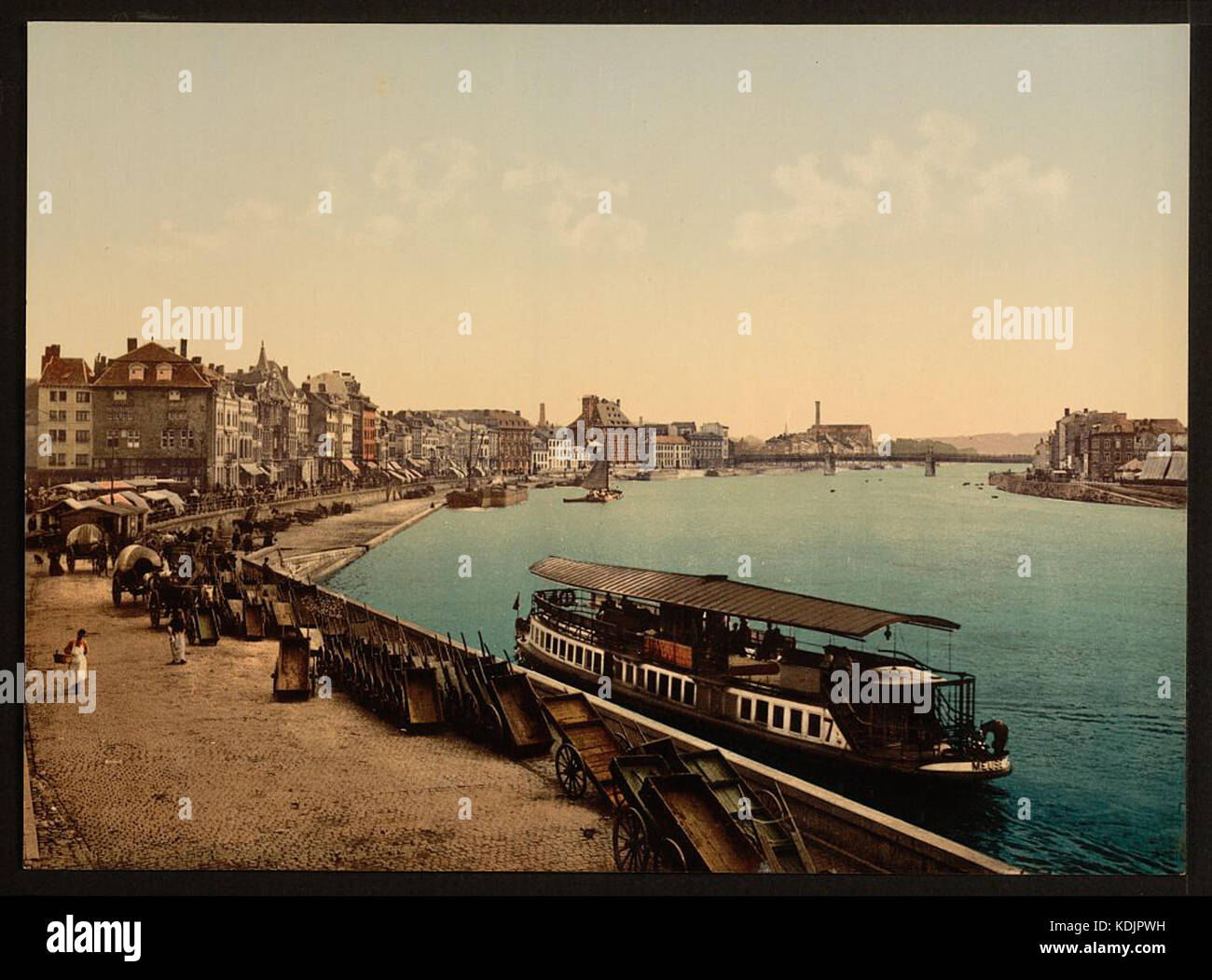 La Batte 1890 1900 Stock Photo - Alamy