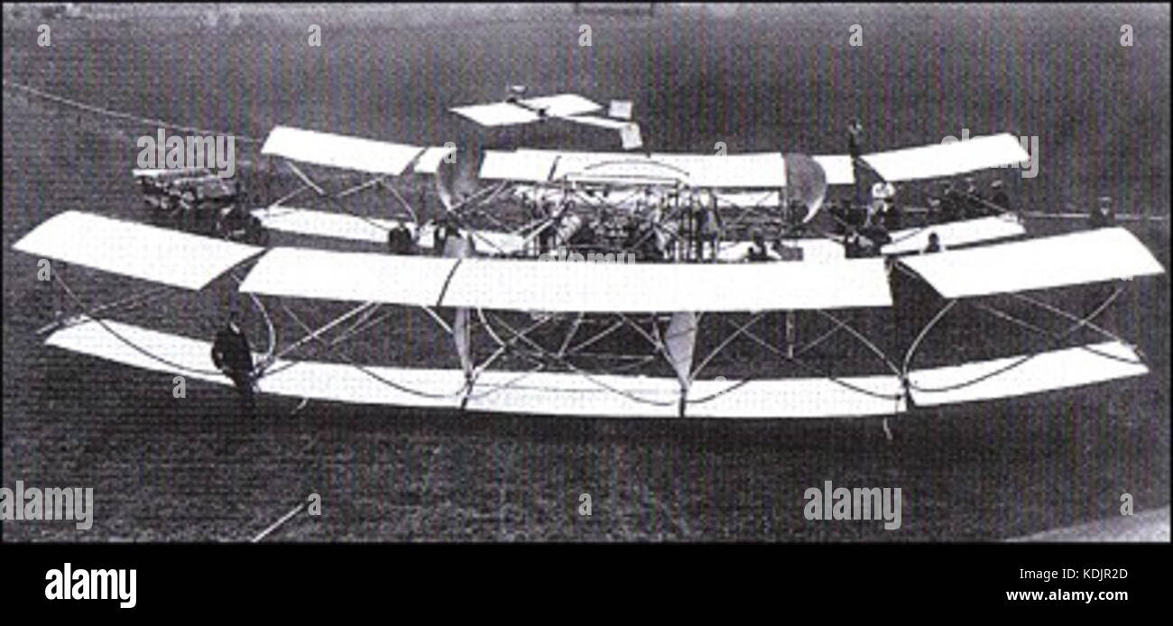 Seddon Mayfly top view circa 1908 Stock Photo - Alamy