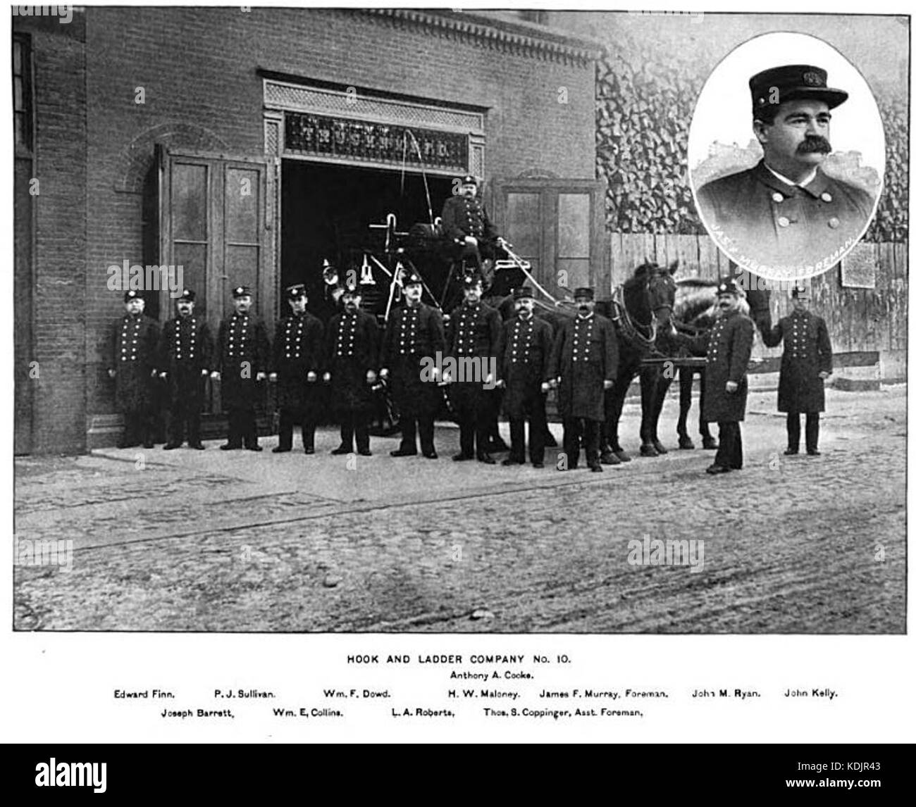 Engines fire station Black and White Stock Photos & Images - Alamy