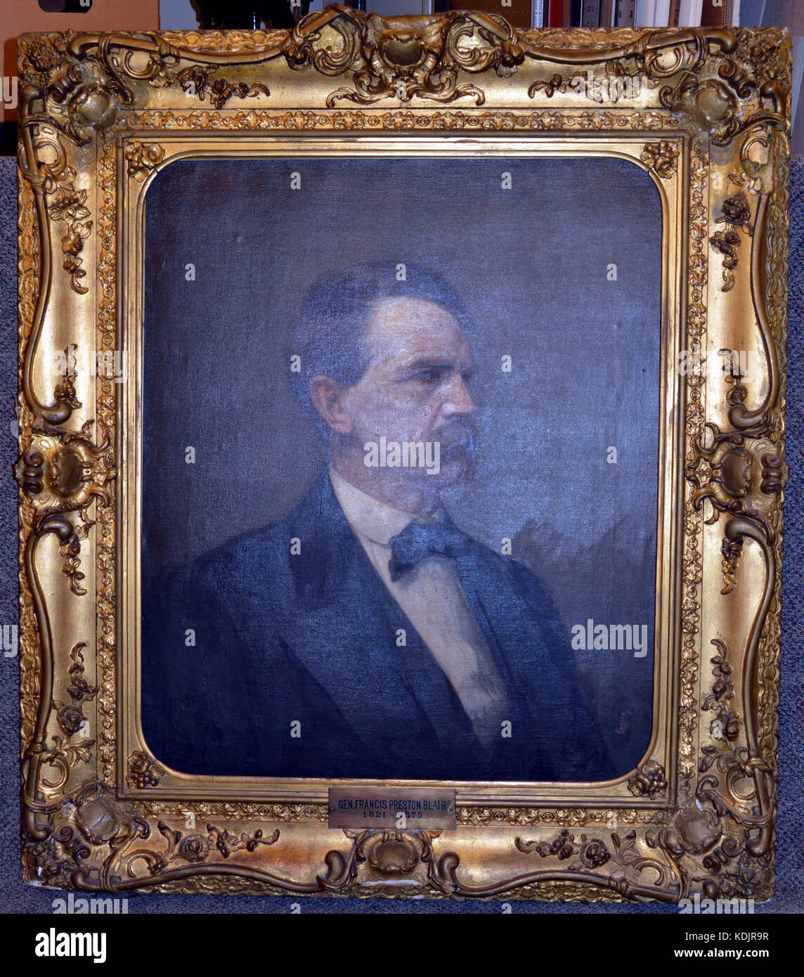 Portrait of Francis Preston Blair, Jr Stock Photo - Alamy