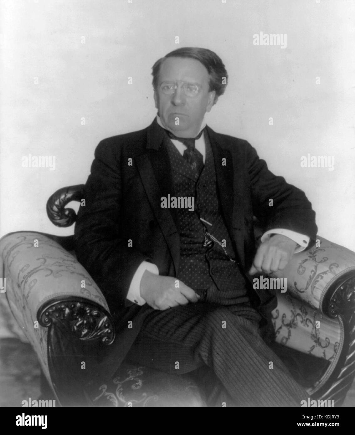 A photograph of John C. Spooner, an important historical figure. The ...