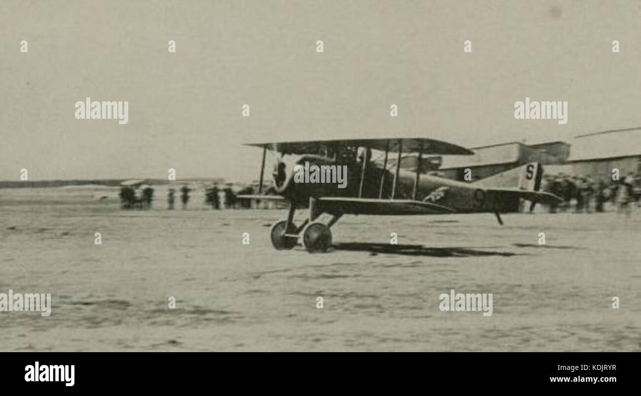 Spad tractor biplane Stock Photo - Alamy