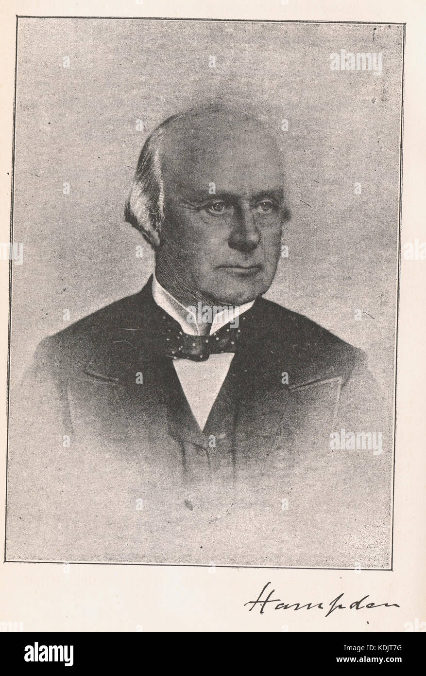 Photo and autograph of Lord Viscount Hampden, P.C., G.C.B., published ...