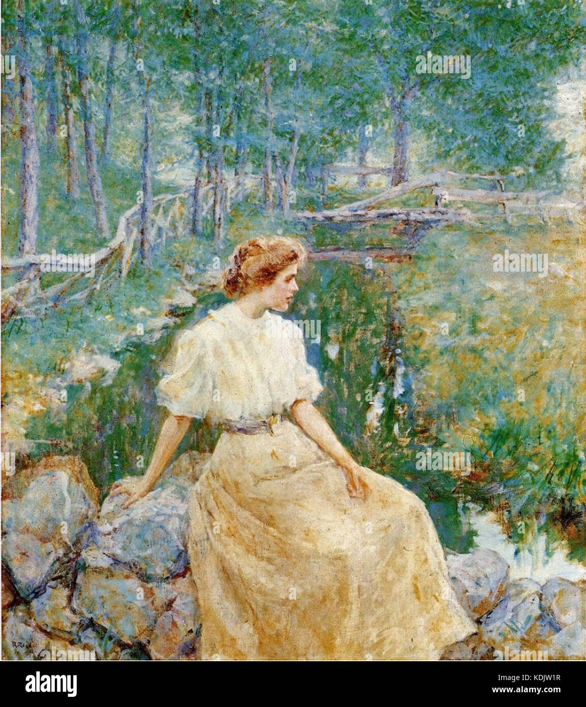 Robert lewis reid hi-res stock photography and images - Alamy