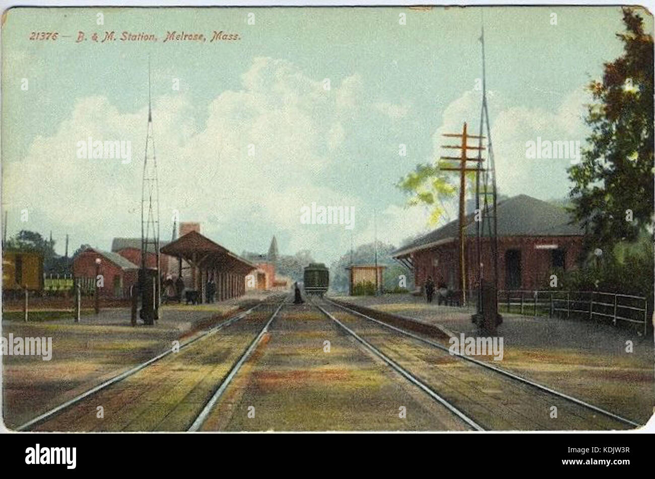 Melrose station hi-res stock photography and images - Alamy