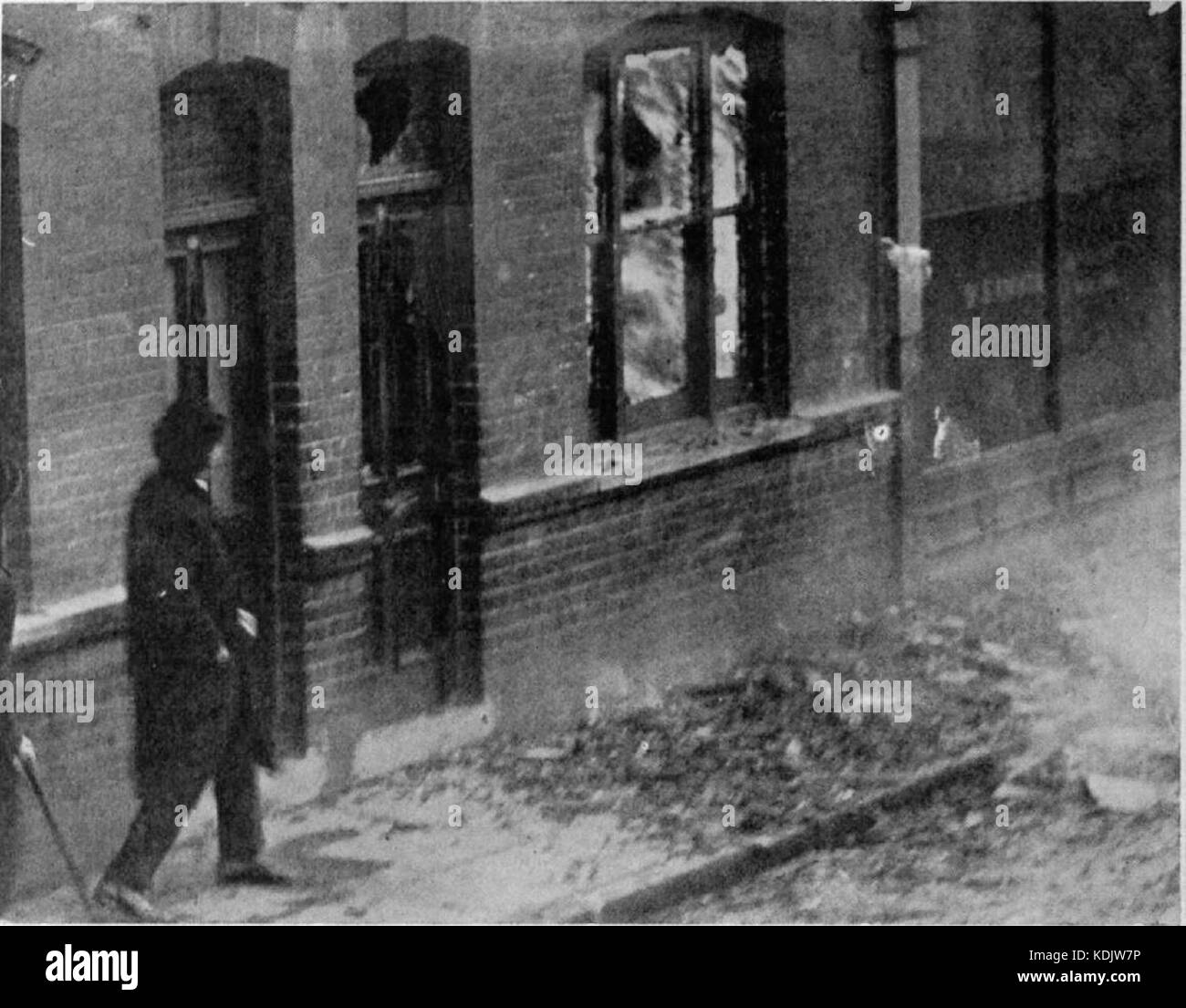 Siege of Sidney Street 3a Stock Photo - Alamy