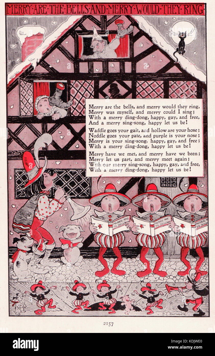 Merry Are the Bells and Merry would they Ring Stock Photo - Alamy