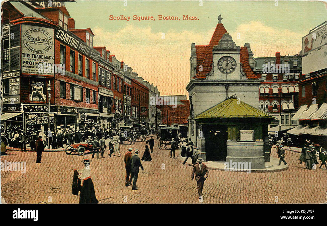 Scollay square hi-res stock photography and images - Alamy