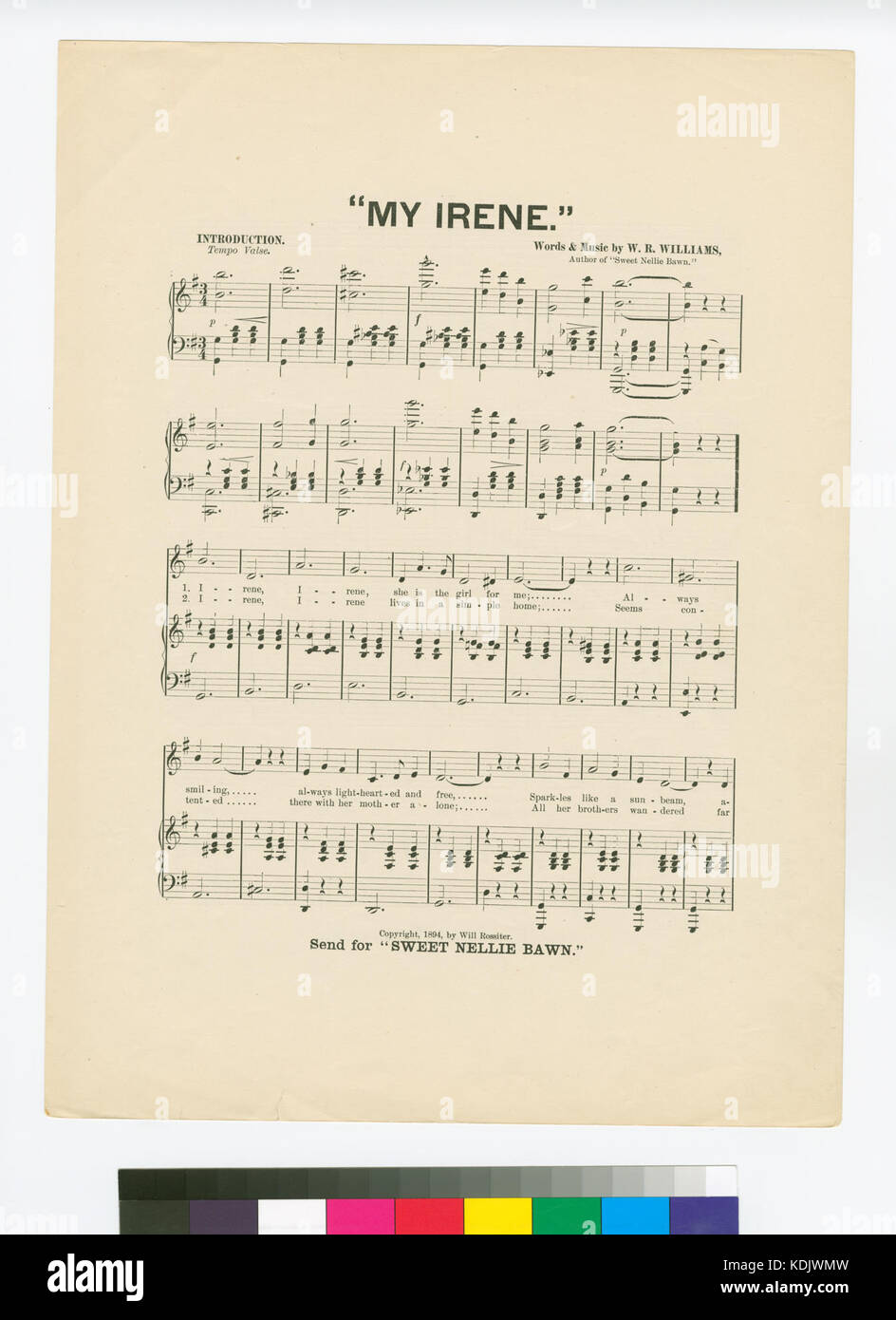 My Irene (NYPL Hades 454300 1699960 Stock Photo - Alamy