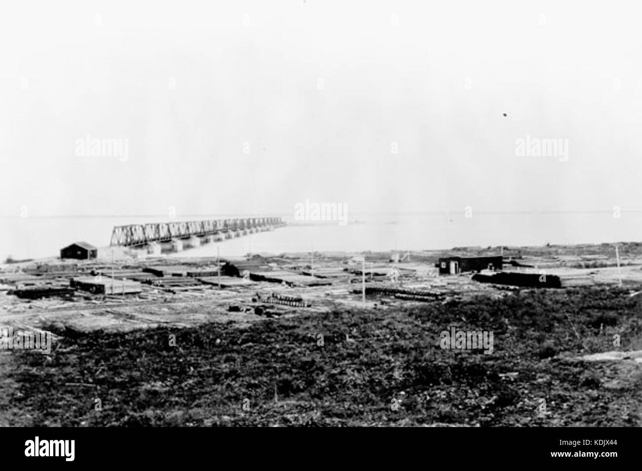 Port Nelson Manitoba Stock Photo - Alamy