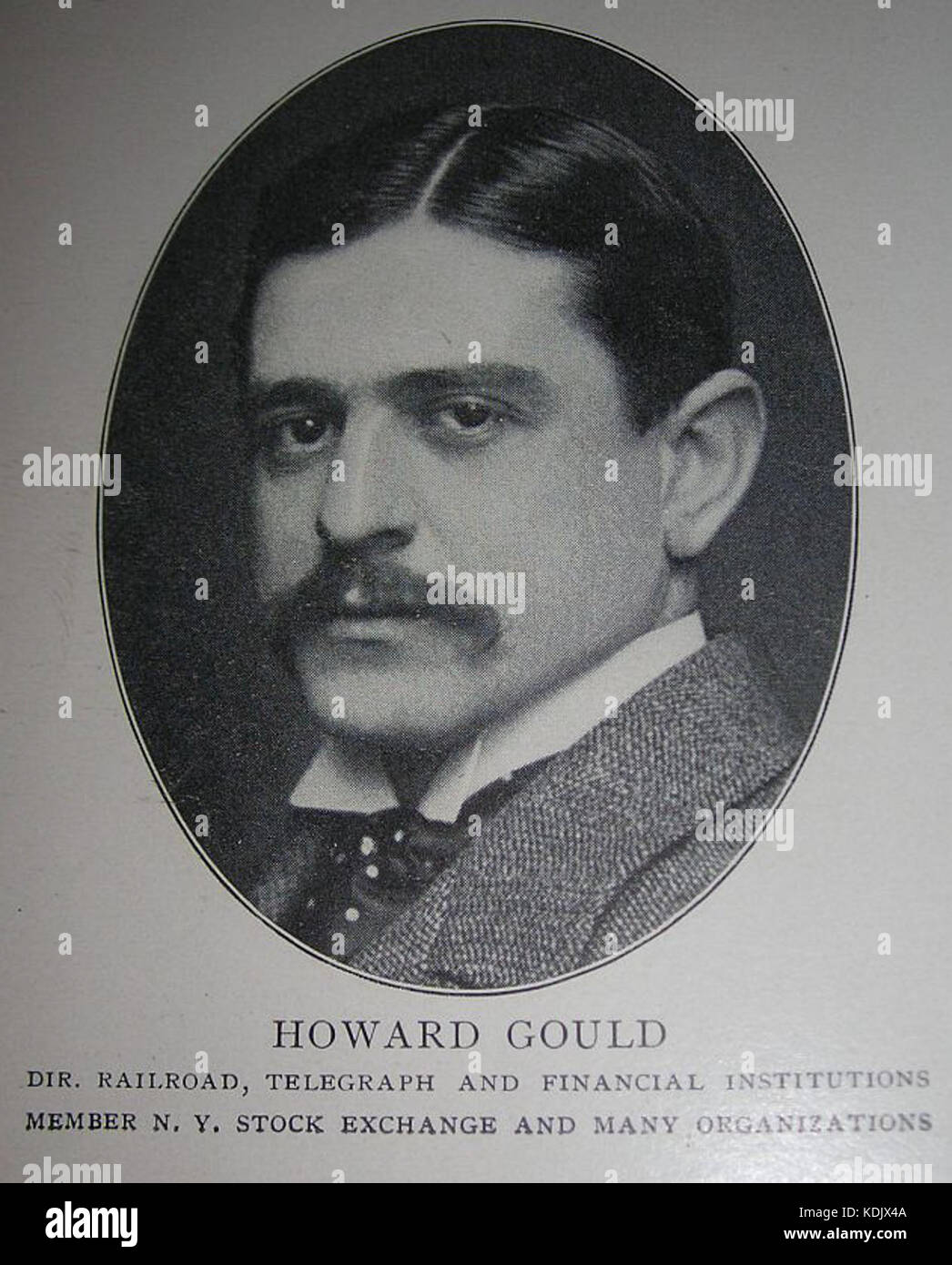 Howard Gould (1871 1959) portrait Stock Photo - Alamy