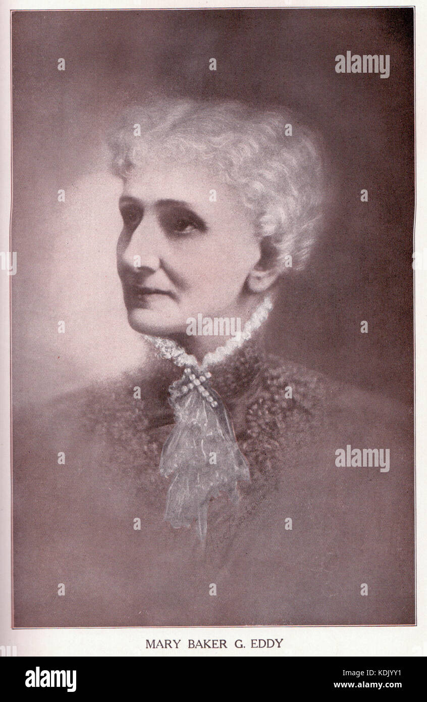Pages 896 and 897 of a publication featuring Mary Baker Eddy, founder of Christian Science ...